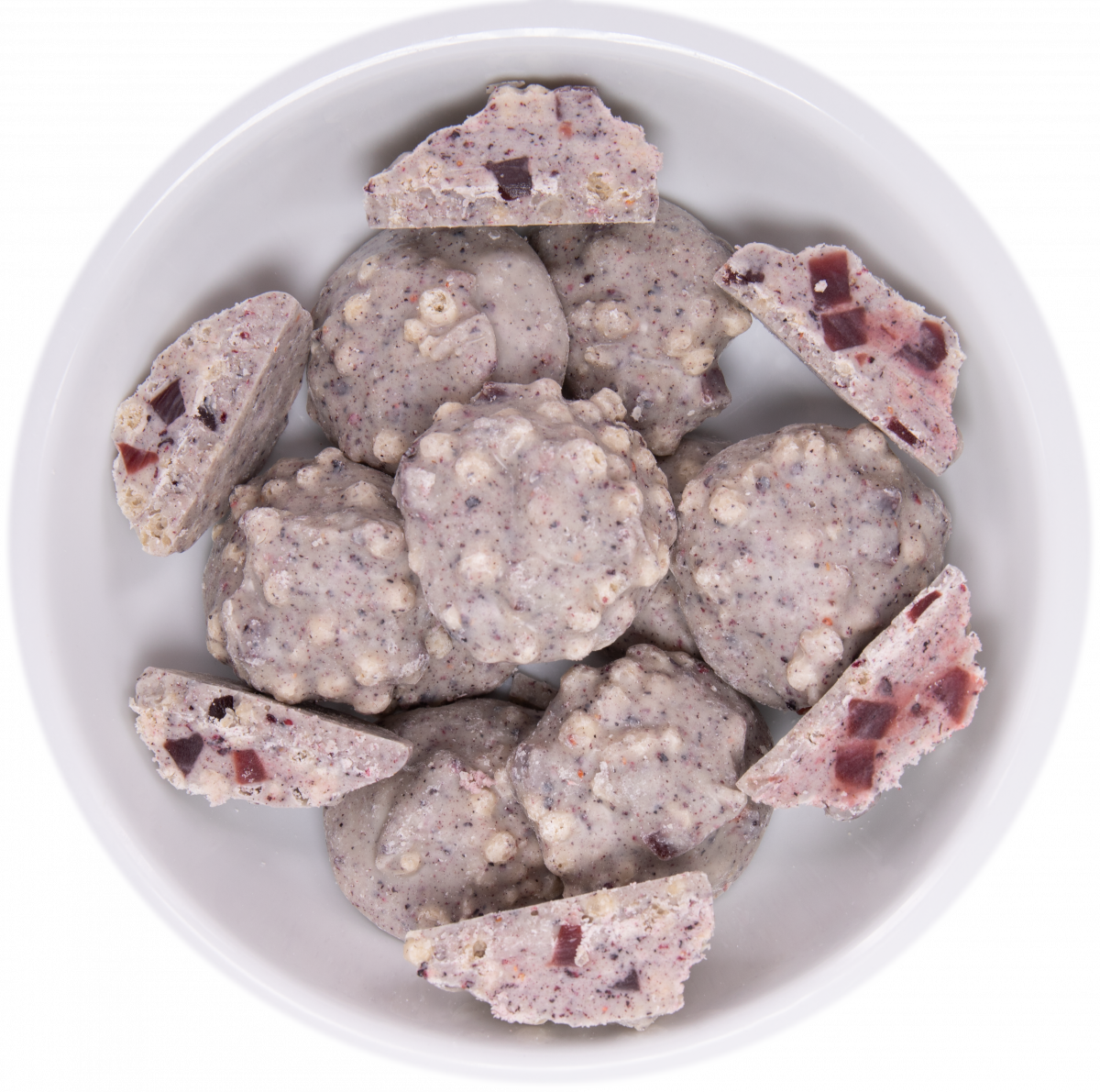 Blaubeer Schoko Crispy Cluster | Natürlicher Aromagarten